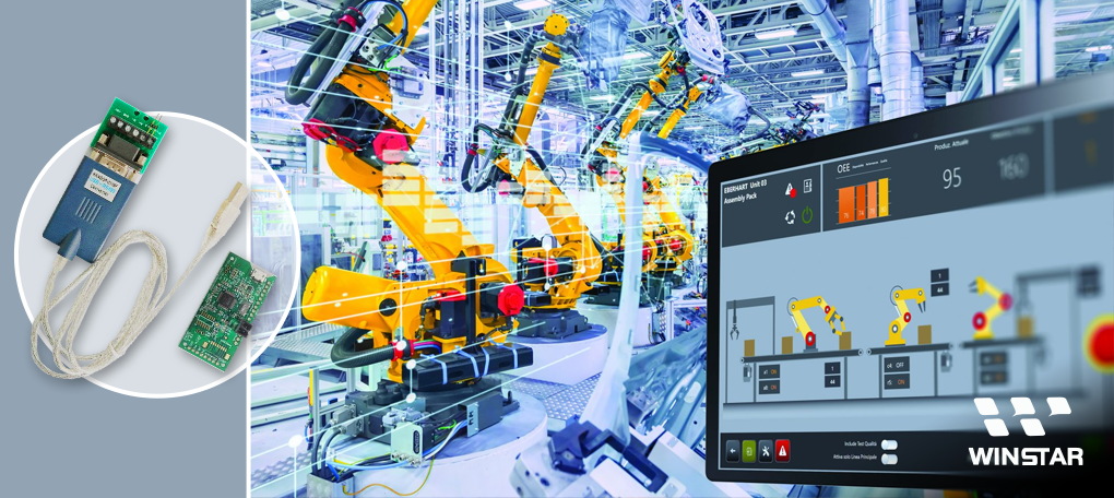 Smart Display Winstar с популярным интерфейсом RS485